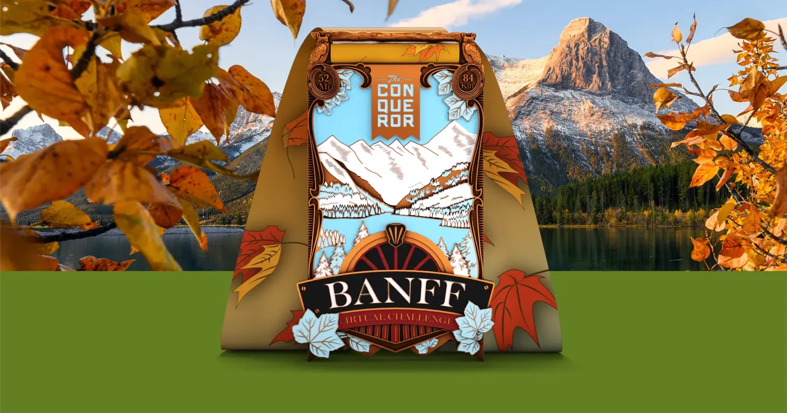 Banff Virtual Challenge | Entry+ Medal | The Conqueror Virtual Challenges