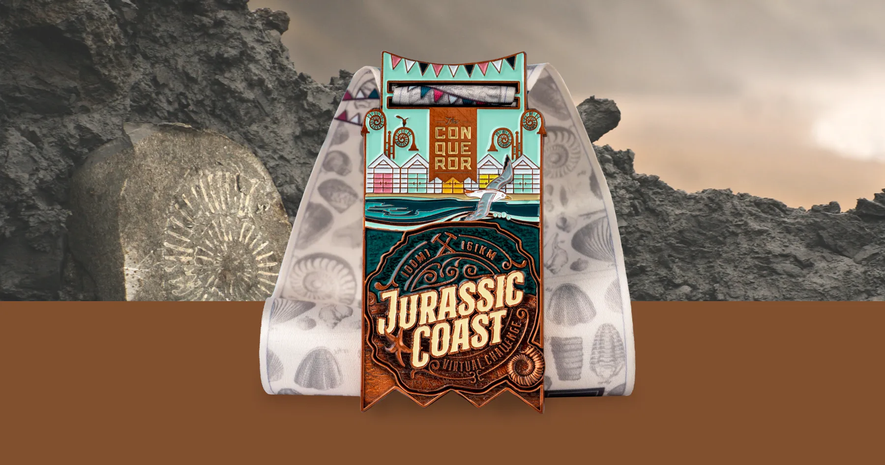 Jurassic Coast Virtual Challenge | The Conqueror Challenges