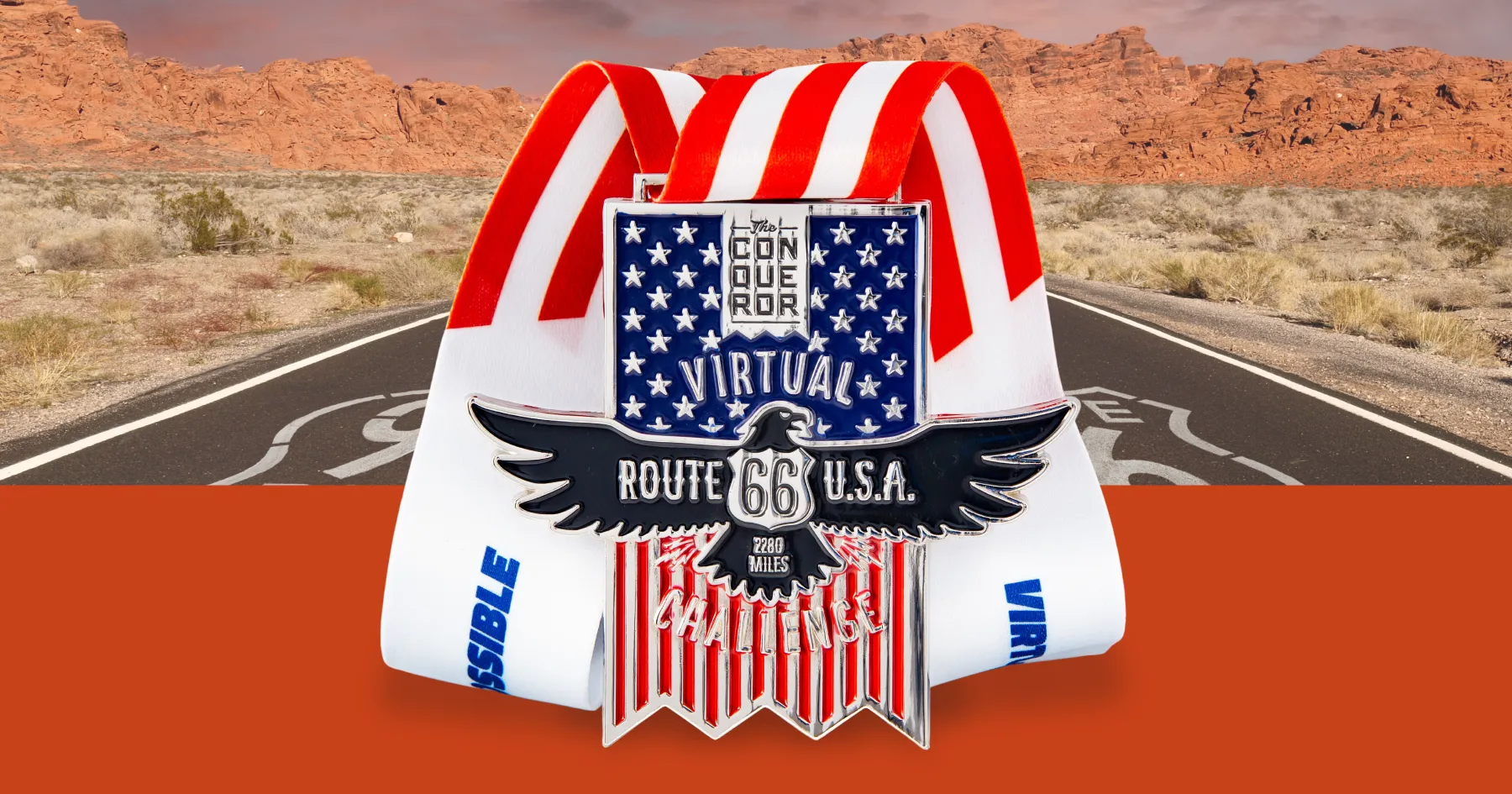 Route 66 Virtual Challenge | The Conqueror Challenges