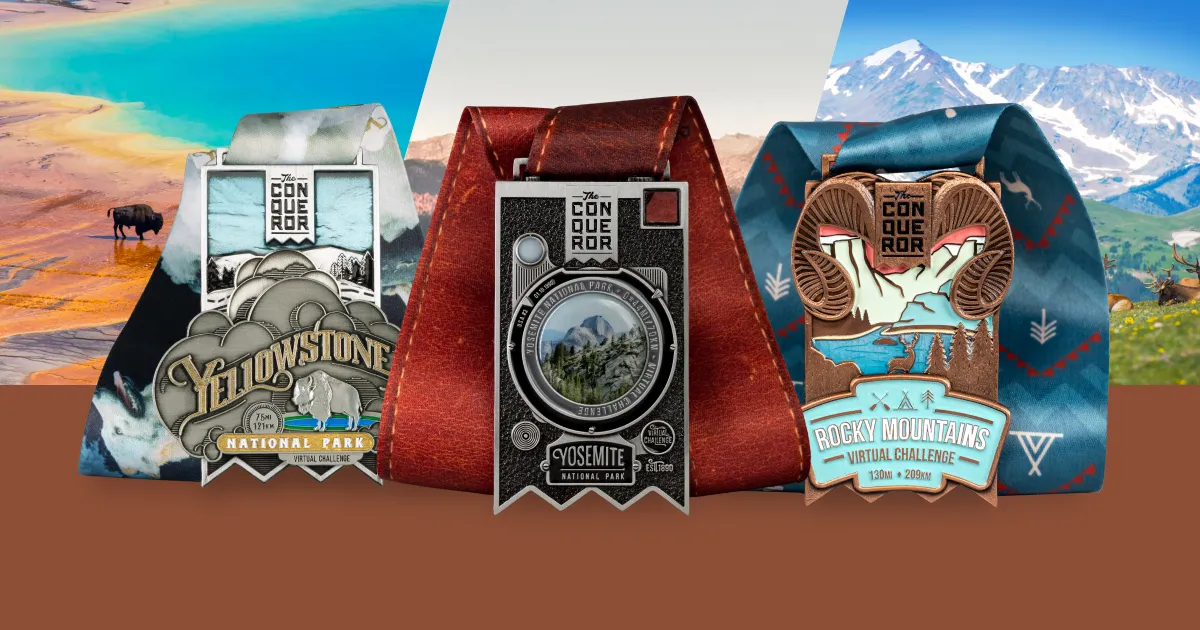 US National Parks Bundle | The Conqueror Virtual Challenges
