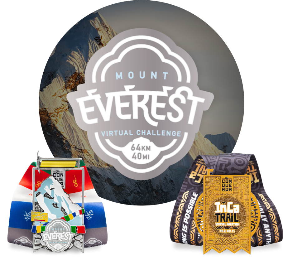 FREE Inca Trail & Mount Everest Virtual Challenge | Entry + Medal | The ...