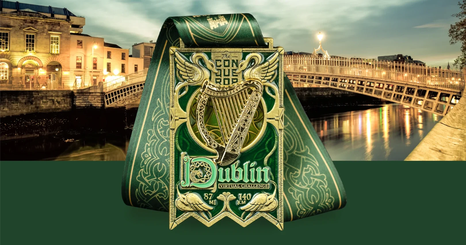 Dublin Virtual Challenge | The Conqueror Virtual Challenges